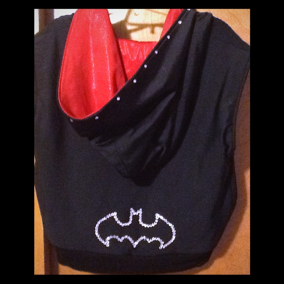 Tops | Batman Embellished Vest And Pants | Poshmark